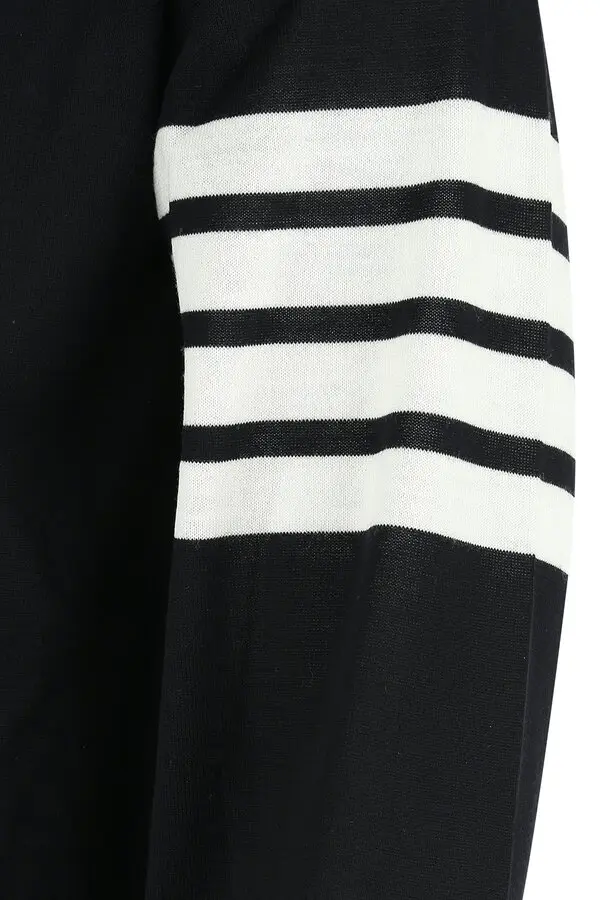 Thom Browne Midnight Wool Sweater
