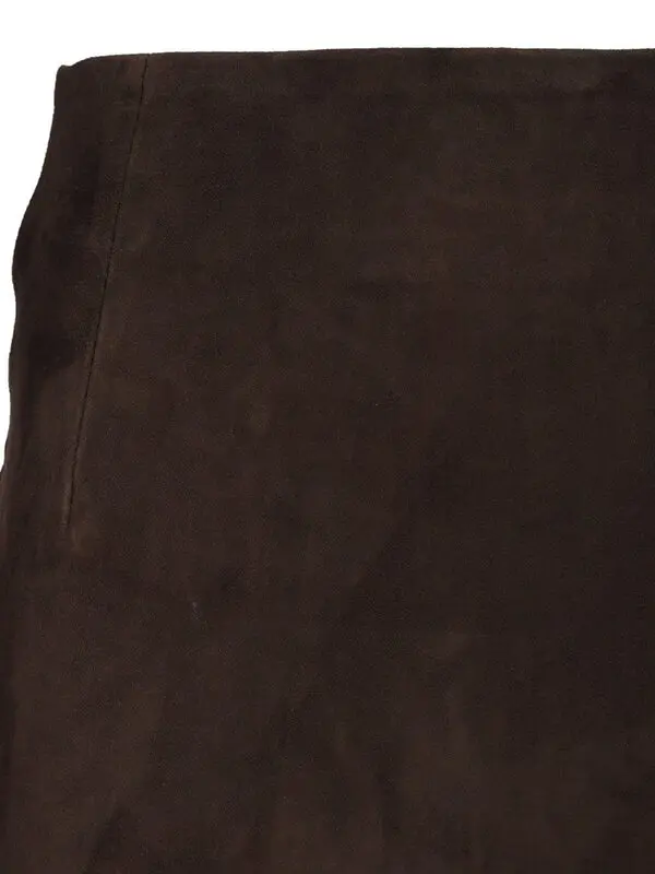ROTATE BY BIRGER CHRISTENSEN Suede Miniskirt