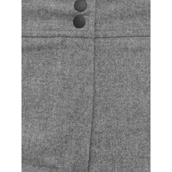 Peserico Grey Trousers Straight Trousers