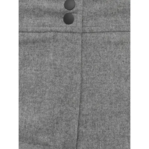 Peserico Wool-blend Melange Cargo Trousers