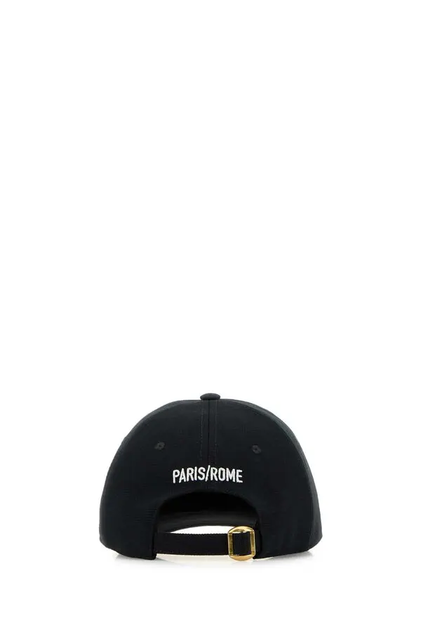 Valentino Garavani Midnight Cotton Baseball Cap