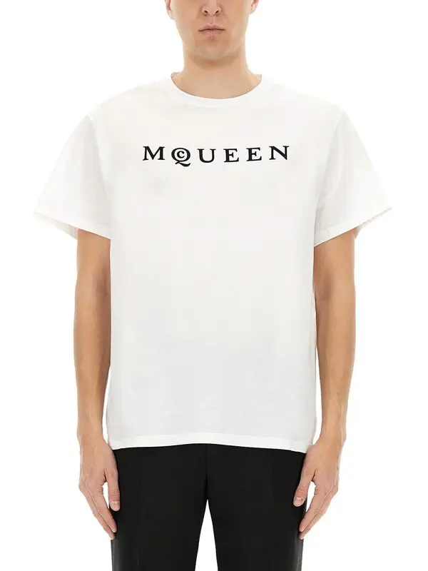 Alexander McQueen Jersey T-shirt - White