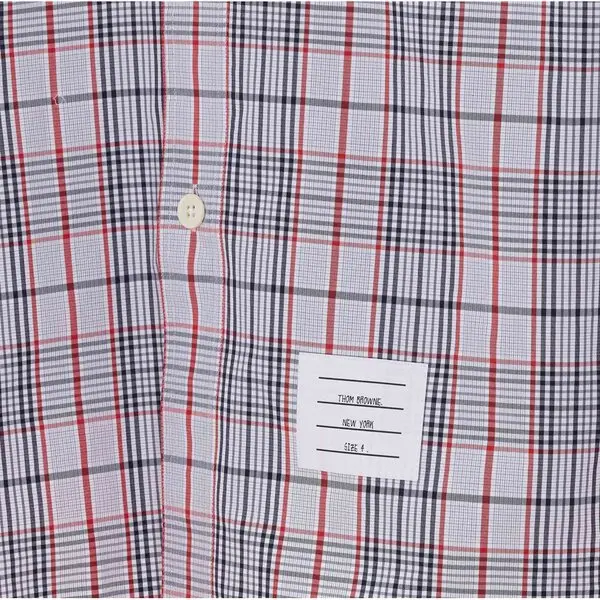 Thom Browne Check Oversize Shirt