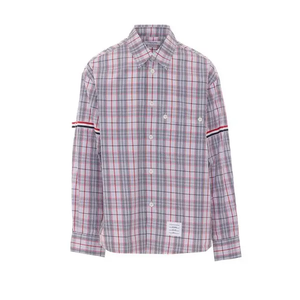 Thom Browne Check Oversize Shirt - Multicolor