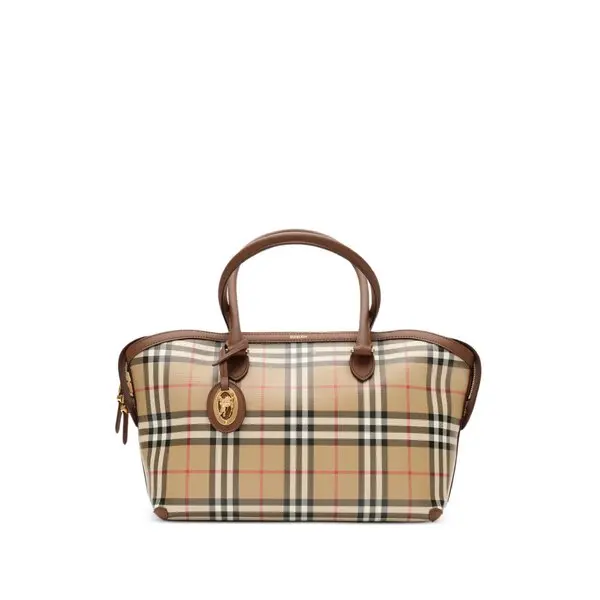 Burberry Neutrals Tote Bags - Cream