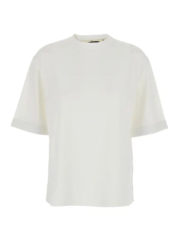 Jacquemus Le T-shirt Ventadou Crewneck - White