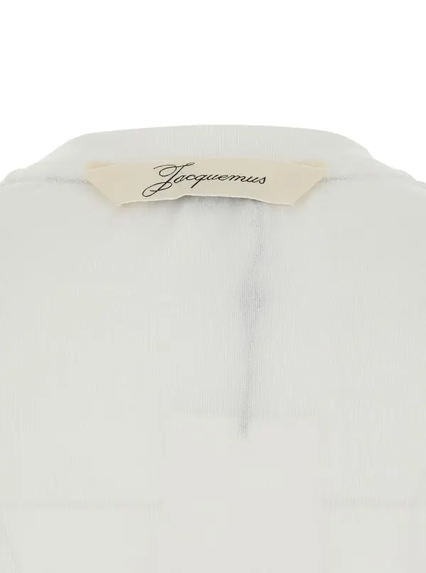 Jacquemus Le T-shirt Ventadou Crewneck - White