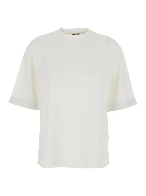 Jacquemus Le T-shirt Ventadou Crewneck - White