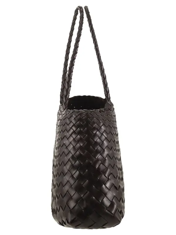 Dragon Diffusion Santa Croce Big Woven Leather Bag