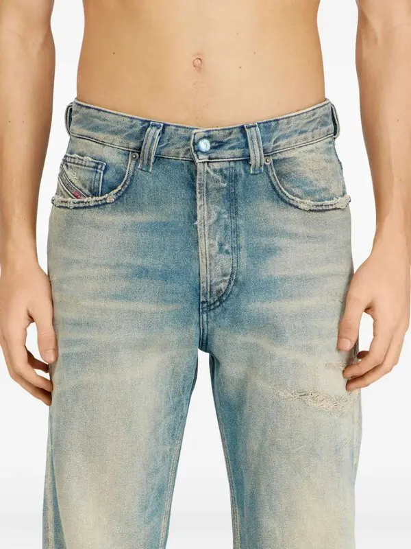 DIESEL® D-macs 09n30 Faded-effect Jeans