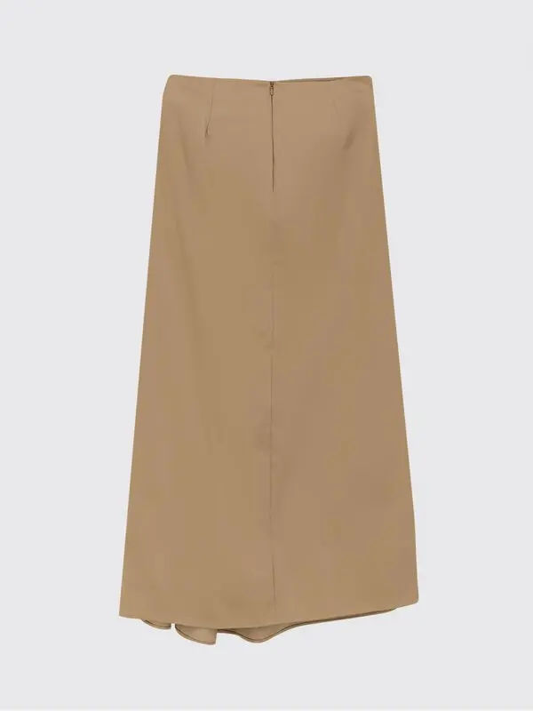Max Mara Cotton Blend Skirt - Cream