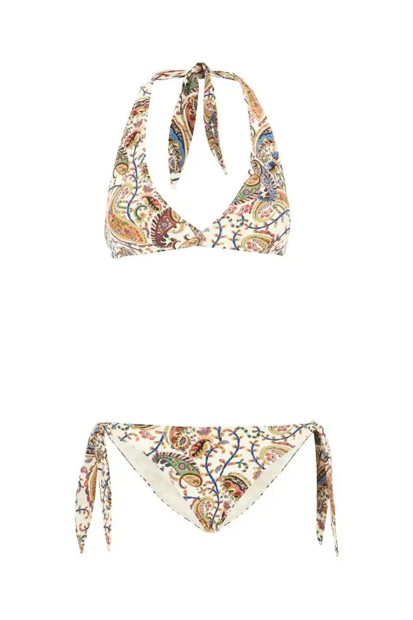 Etro Paisley Print Two Piece Swimwear - Multicolor