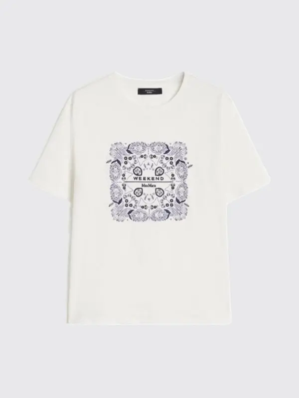 Max Mara Cotton T-shirt - White