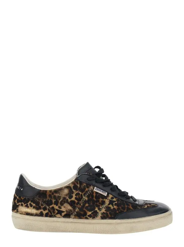 GOLDEN GOOSE Soul-star Leather Sneakers - Brown