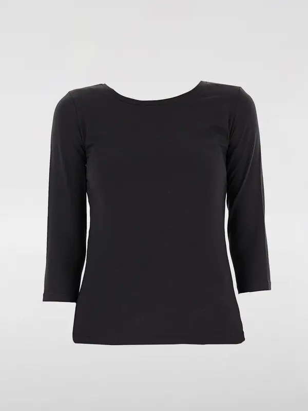 Max Mara Cotton T-shirt - Black