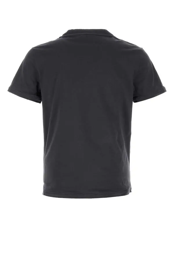 Prada Graphite Cotton T-shirt - Gray