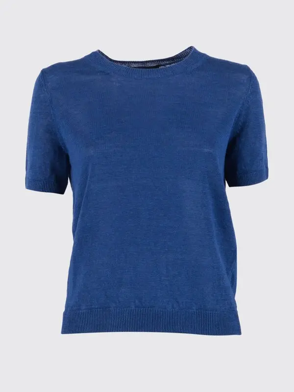 Max Mara Linen Crew-neck Sweater