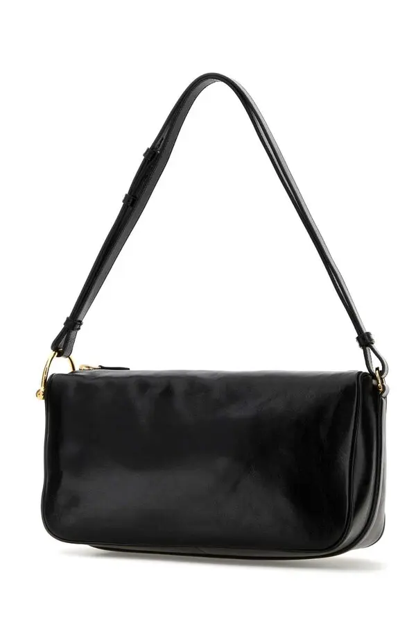 Gucci Leather Shoulder Bag - Black