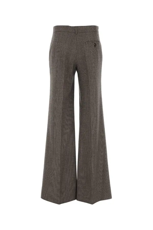 Stella McCartney Embroidered Wool Palazzo Pant
