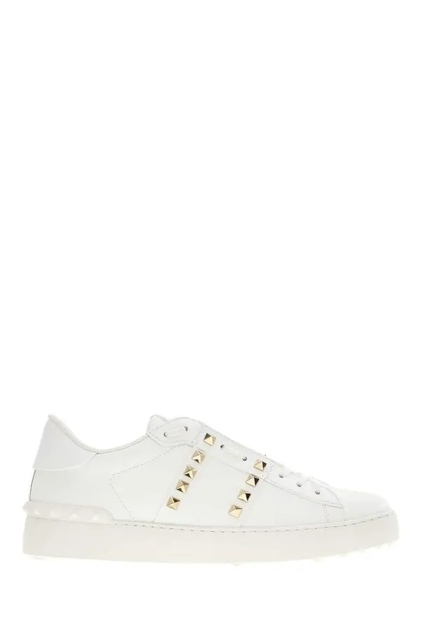 Valentino Garavani Studded Leather Sneakers - Multicolor
