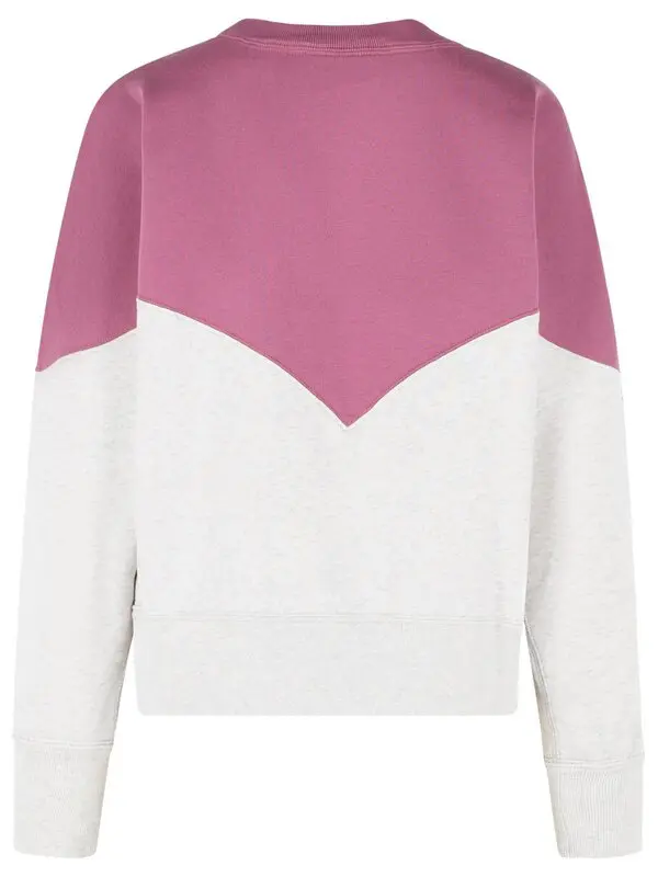 Isabel Marant Étoile Houston' Cotton Sweatshirt With 'millynymauve Mist' Logo - Purple