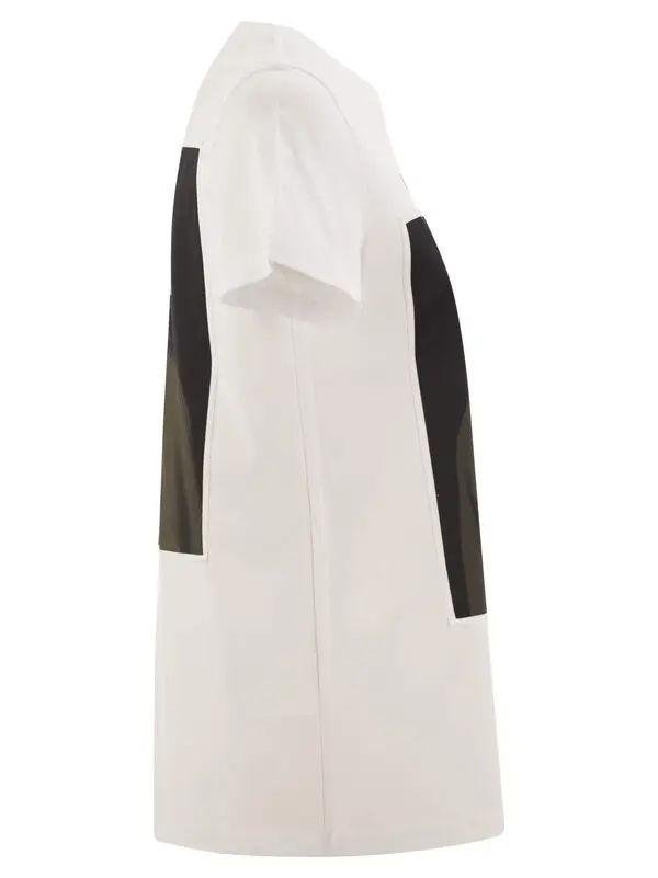 Max Mara Mxmcalca Cotton T-shirt With Graphic Print - White