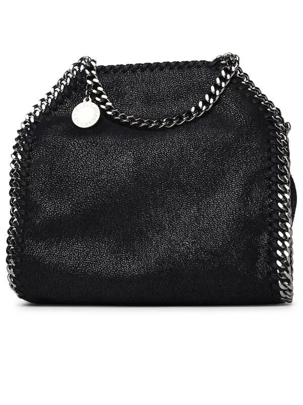 Stella McCartney Polyester Tiny Falabella Bag - Black