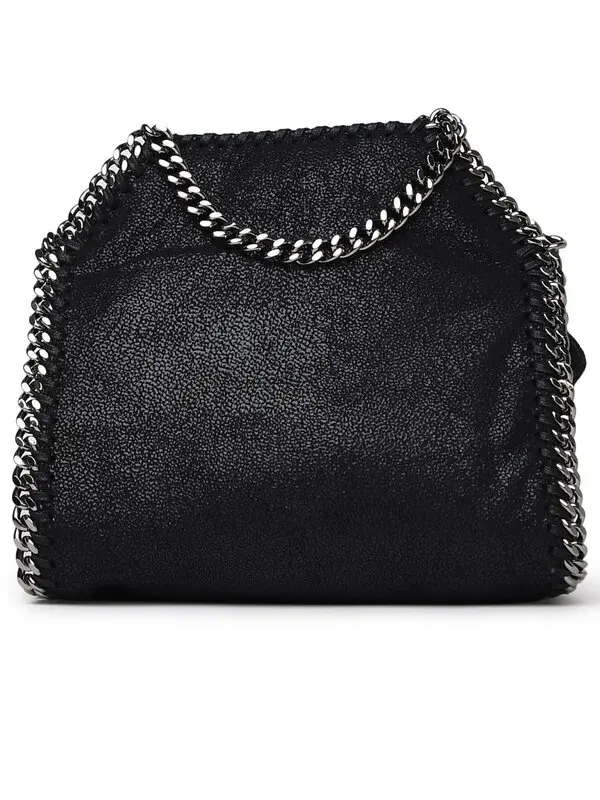 Stella McCartney Polyester Tiny Falabella Bag - Black