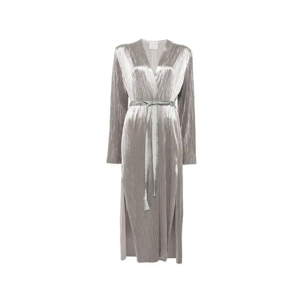 FORTE_FORTE Grey Coats Single Breasted Coats