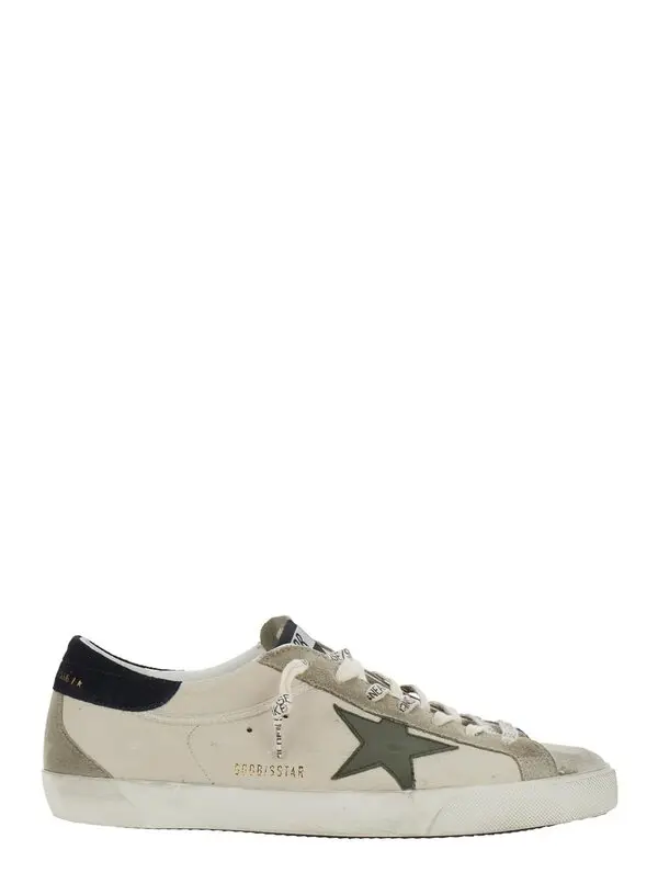 GOLDEN GOOSE Superstar Suede Low Top Sneakers - Multicolor