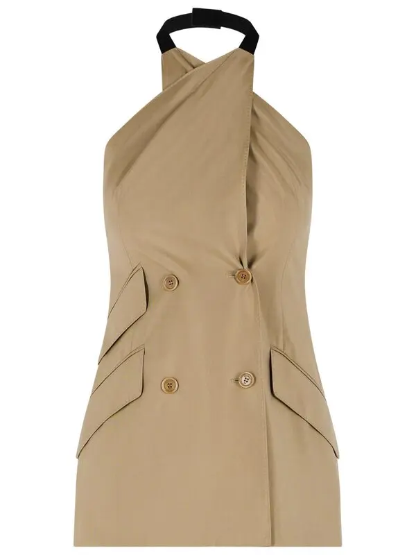 Max Mara Sleeveless Jacket - Cream
