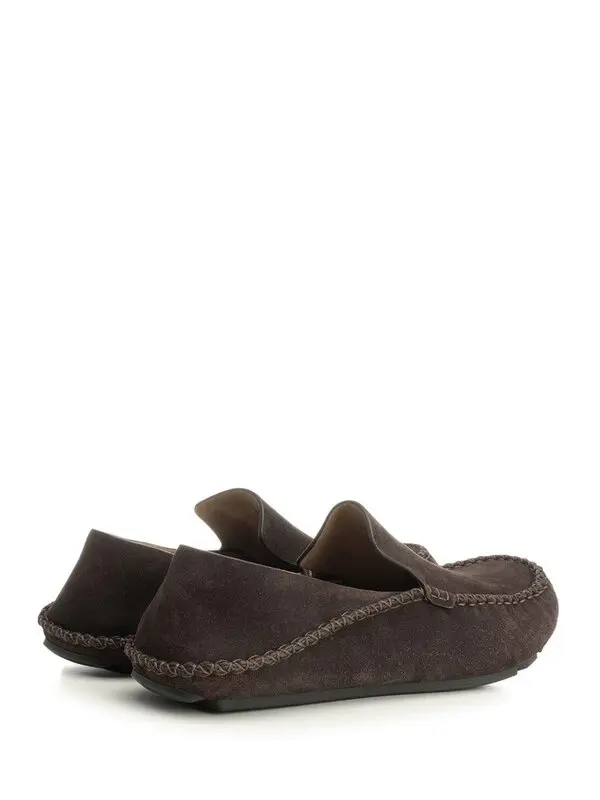 Loewe Rambla Driving Moccasins - Brown