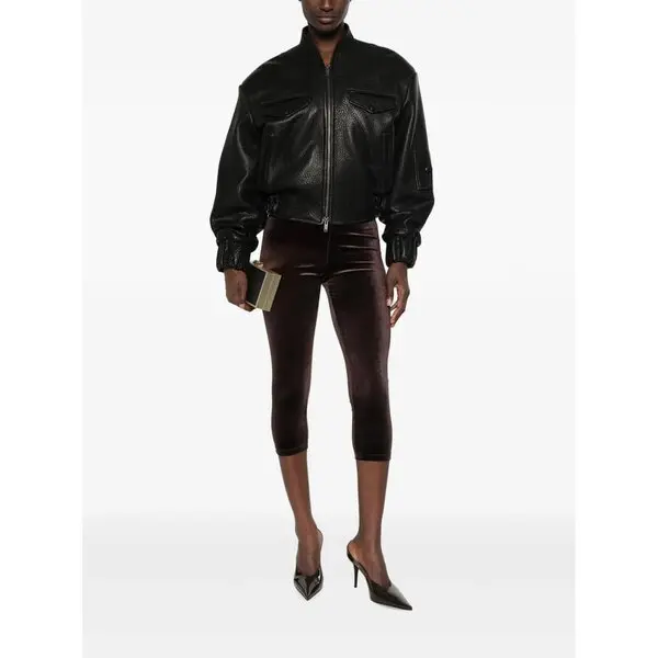 Andamane Cropped Trousers - Brown