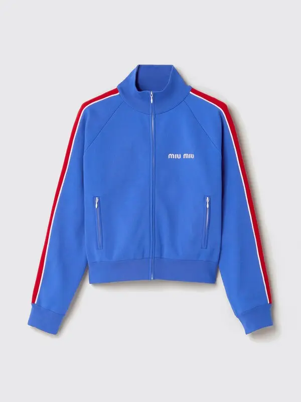 Miu Miu Zip-up Sweatshirt