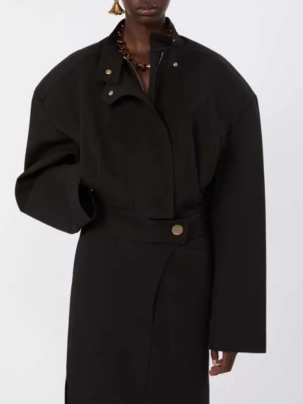 Sportmax Oversized Cotton Bomber Jacket