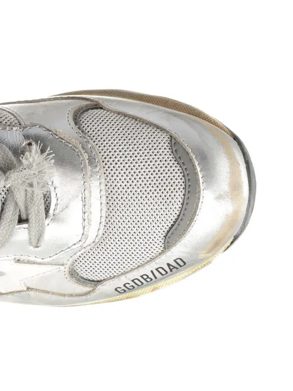 GOLDEN GOOSE Dad-star Sneaker - Silver