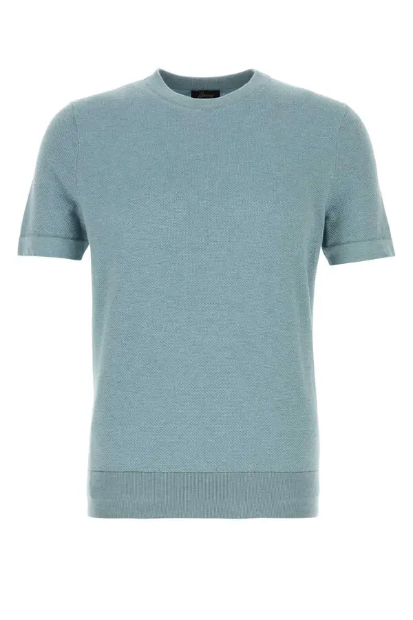 Brioni Cerulean Cotton T-shirt