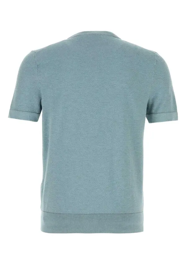 Brioni Cerulean Cotton T-shirt