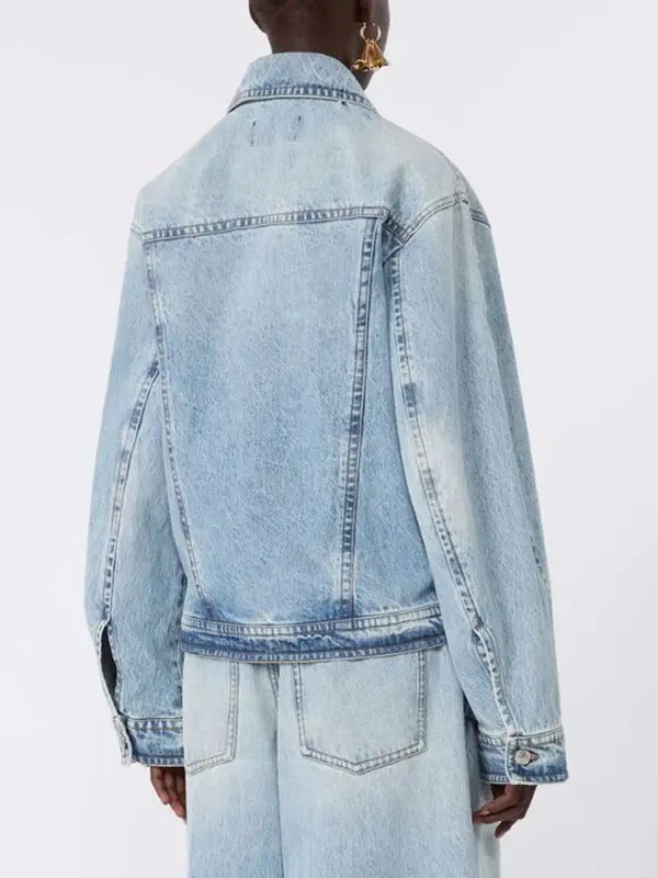 Sportmax Two-piece Denim Jacket Midnight