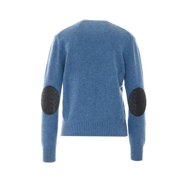 Bottega Veneta Cashmere Crew Neck Sweater - Blue