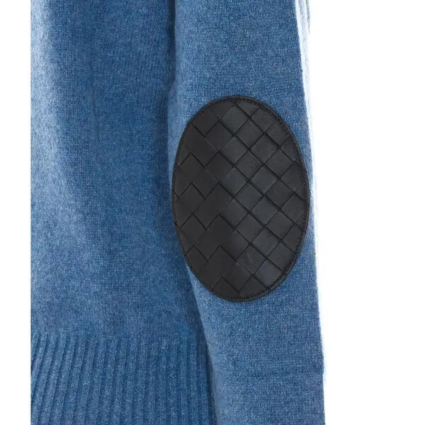 Bottega Veneta Cashmere Crew Neck Sweater - Blue