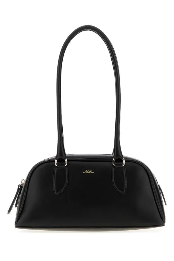 A.p.c. Leather Small Paloma Shoulder Bag - Black