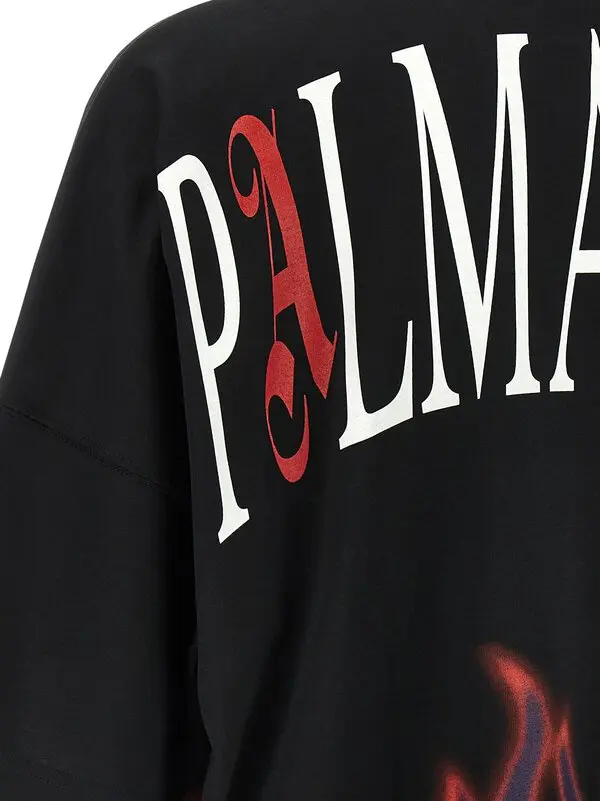 Palm Angels Flames' T-shirt