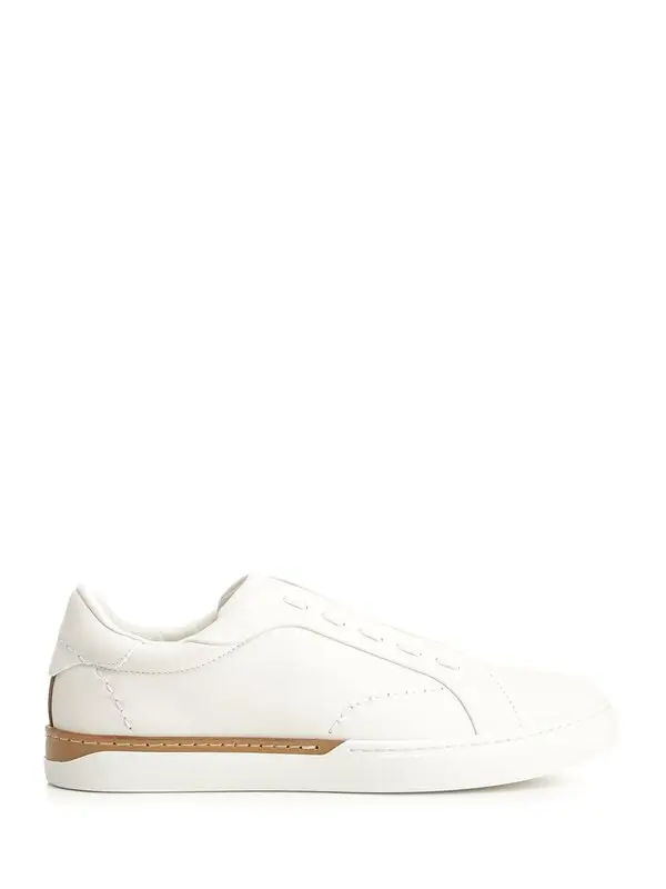 Fendi City Slip-on Sneaker - White