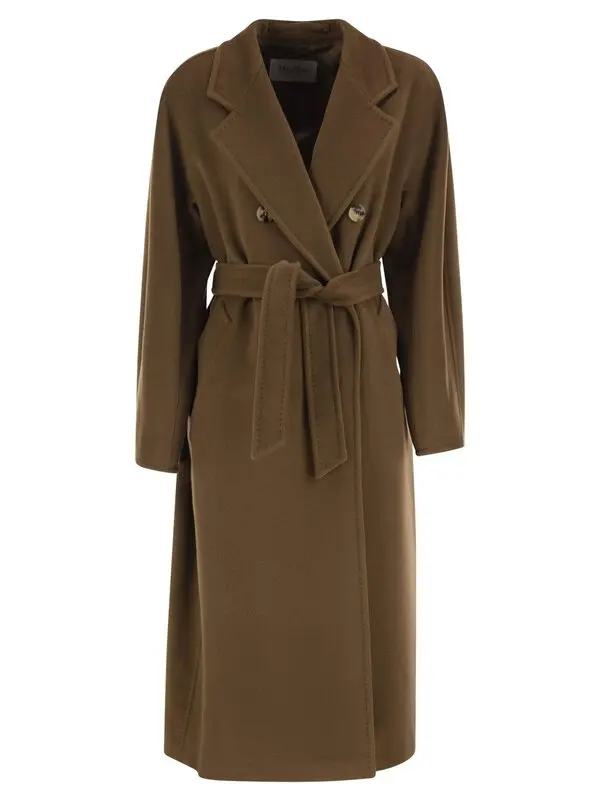 Max Mara Madame Virgin Wool And Cashmere Coat - Brown