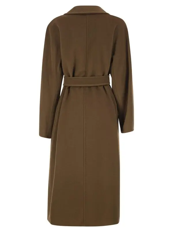 Max Mara Madame Virgin Wool And Cashmere Coat - Brown