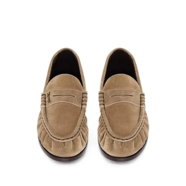 Saint Laurent Neutrals Loafers