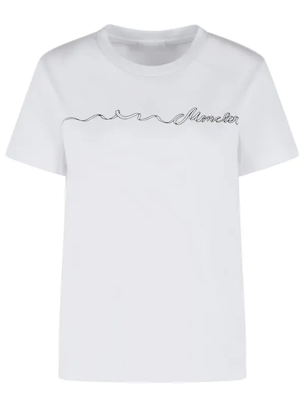 Moncler Cotton T-shirt - White