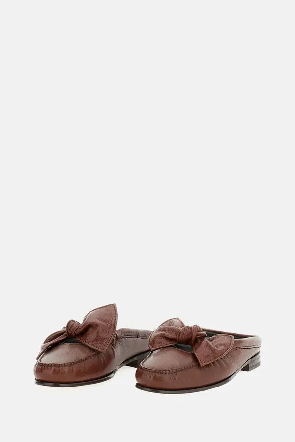Hereu Lambskin Corbati Mule Shoes - Multicolor