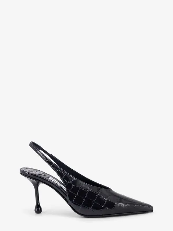 JIMMY CHOO Patent Leather Pumps With Crocodile Print - Multicolor